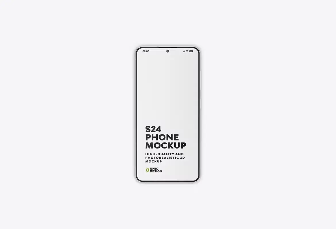 Samsung Galaxy S24+ Phone Mockup - Showcase Your Designs