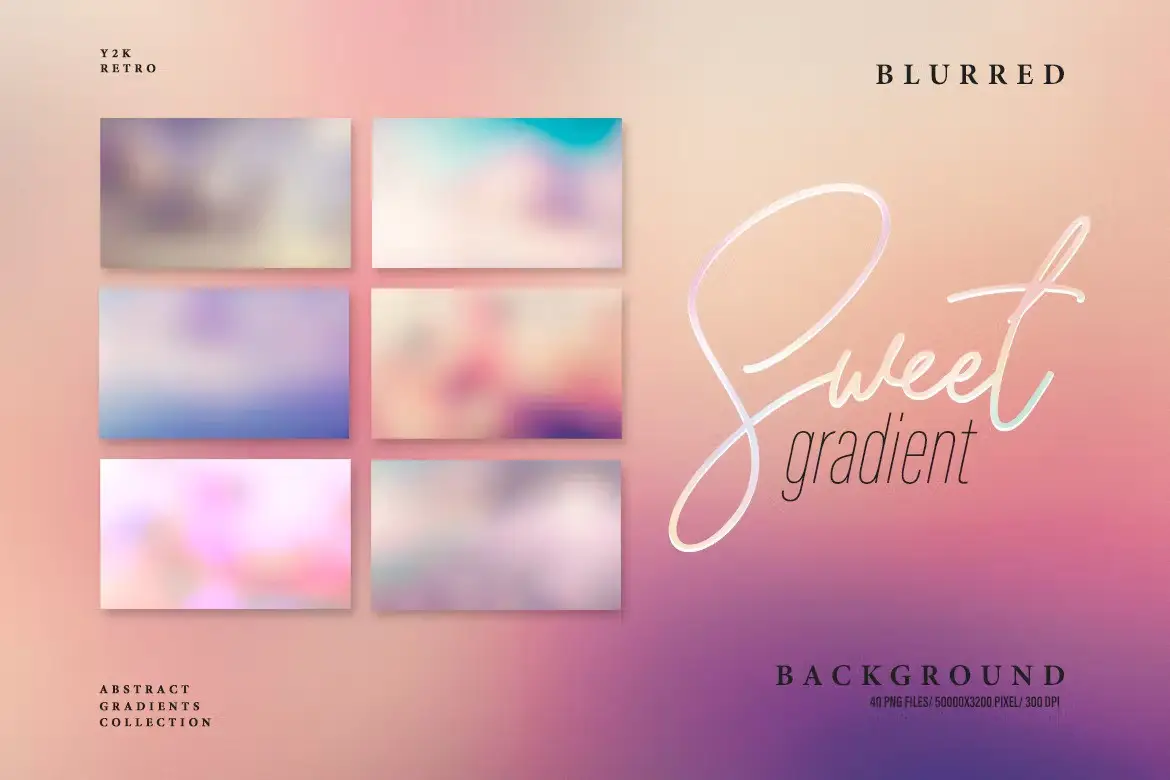 Sweet Gradient Backgrounds for Creative Projects