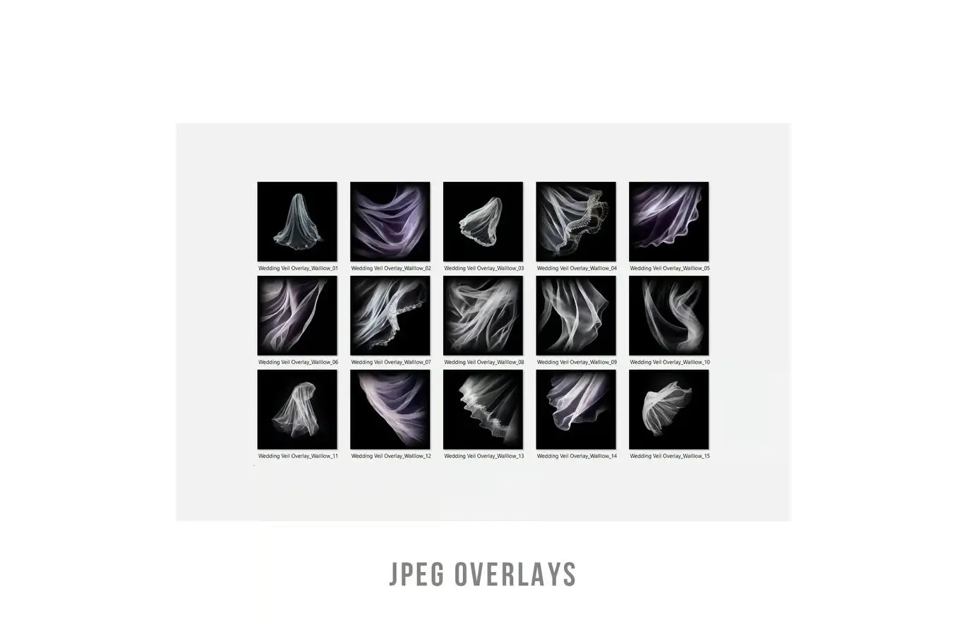 Wedding Veil Transparent PNG Photo Overlays